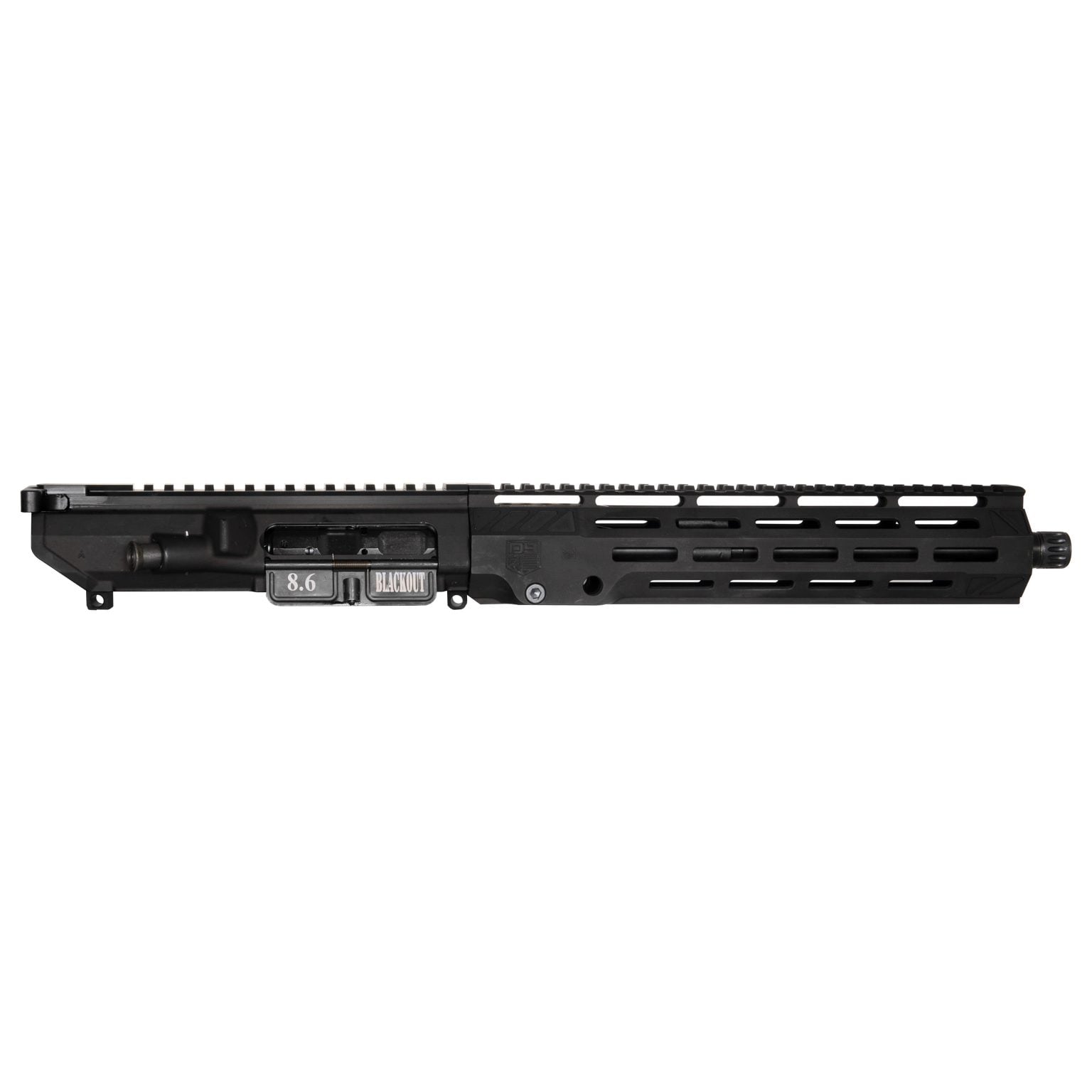 DB10 8.6 BLACKOUT 12" UPPER ASSEMBLY W/ 11" M-LOK ANTI-ROTATION S RAIL ...