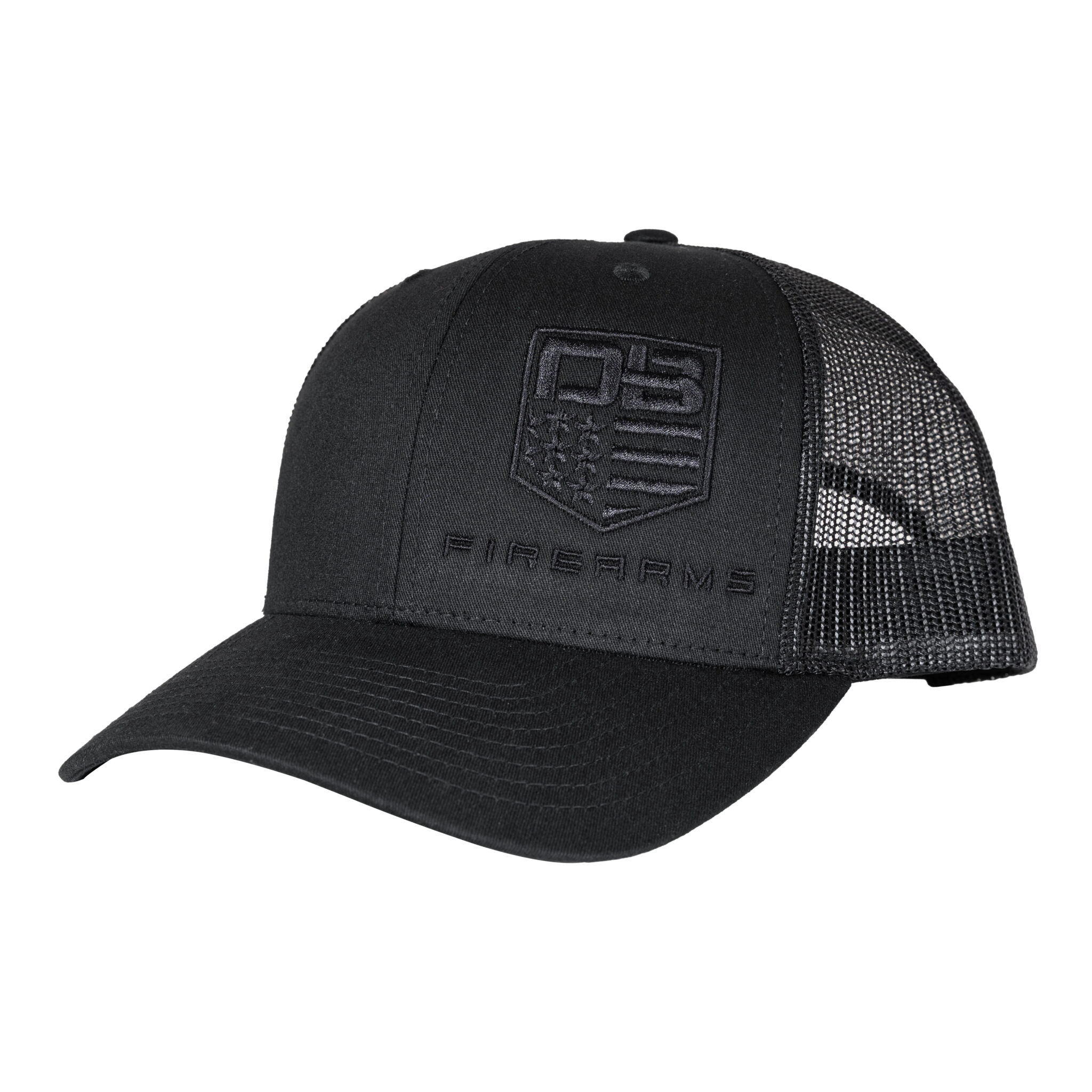 DB Flag Hat - Black on Black - Diamondback Firearms