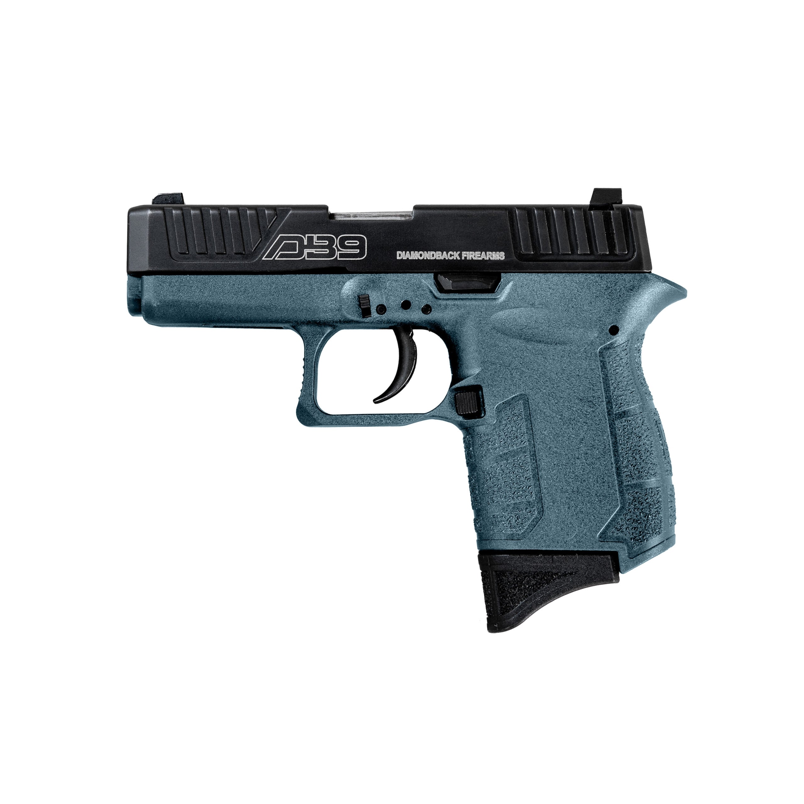 DB9 Gen4, 9x19mm, Jesse James Civil Defense Blue - Diamondback Firearms