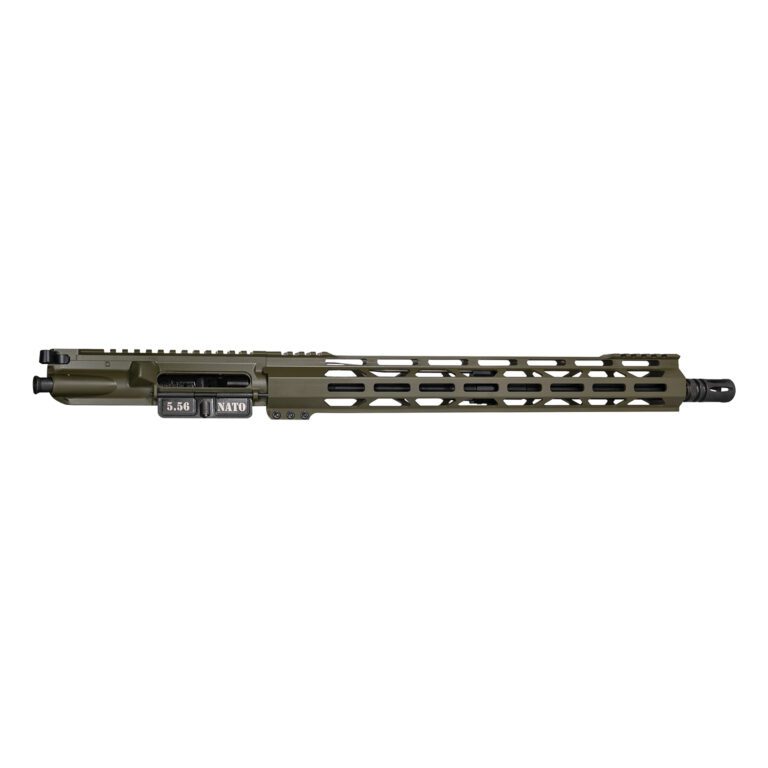 DB15 5.56 NATO CARBON SERIES 16" UPPER ASSEMBLY W/ 15" WS RAIL, MIL ...