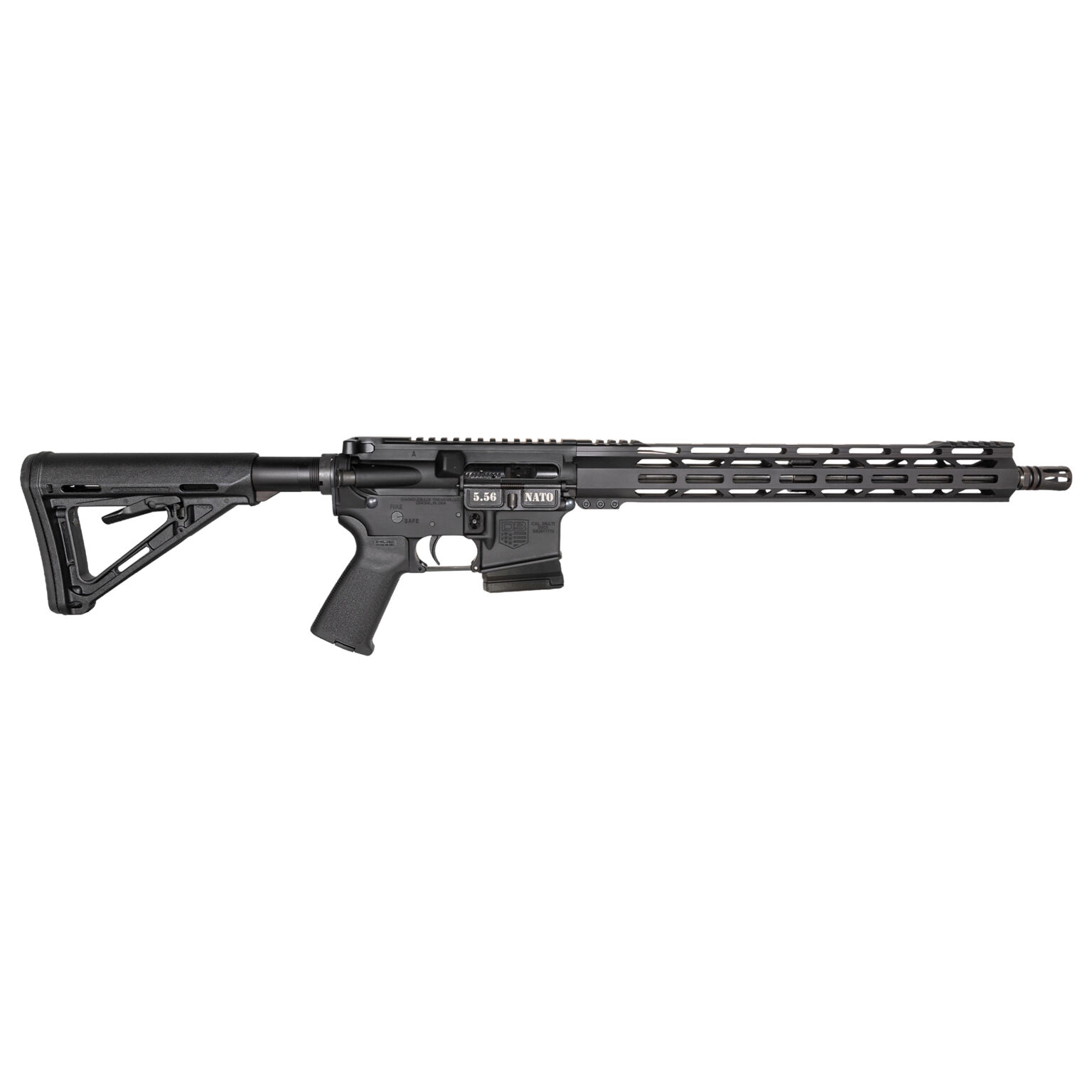 DB15, 16", Carbon Series w/ 15" MLOK Rail, 5.56 NATO, Black - CO ...