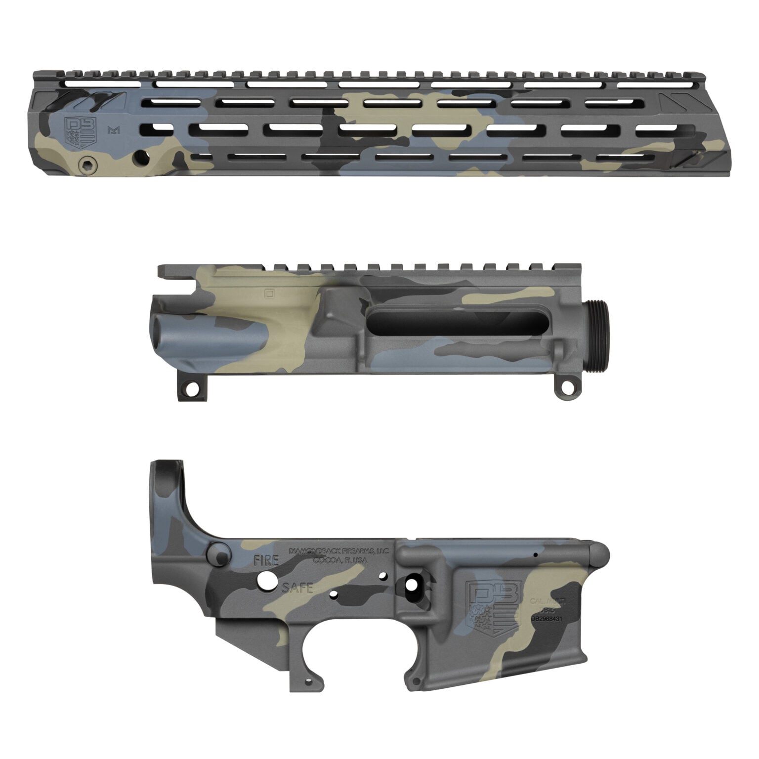 **SOLD OUT** - Grey Ghost - AR15 Upper, Rail, and Lower Cerakote Set ...