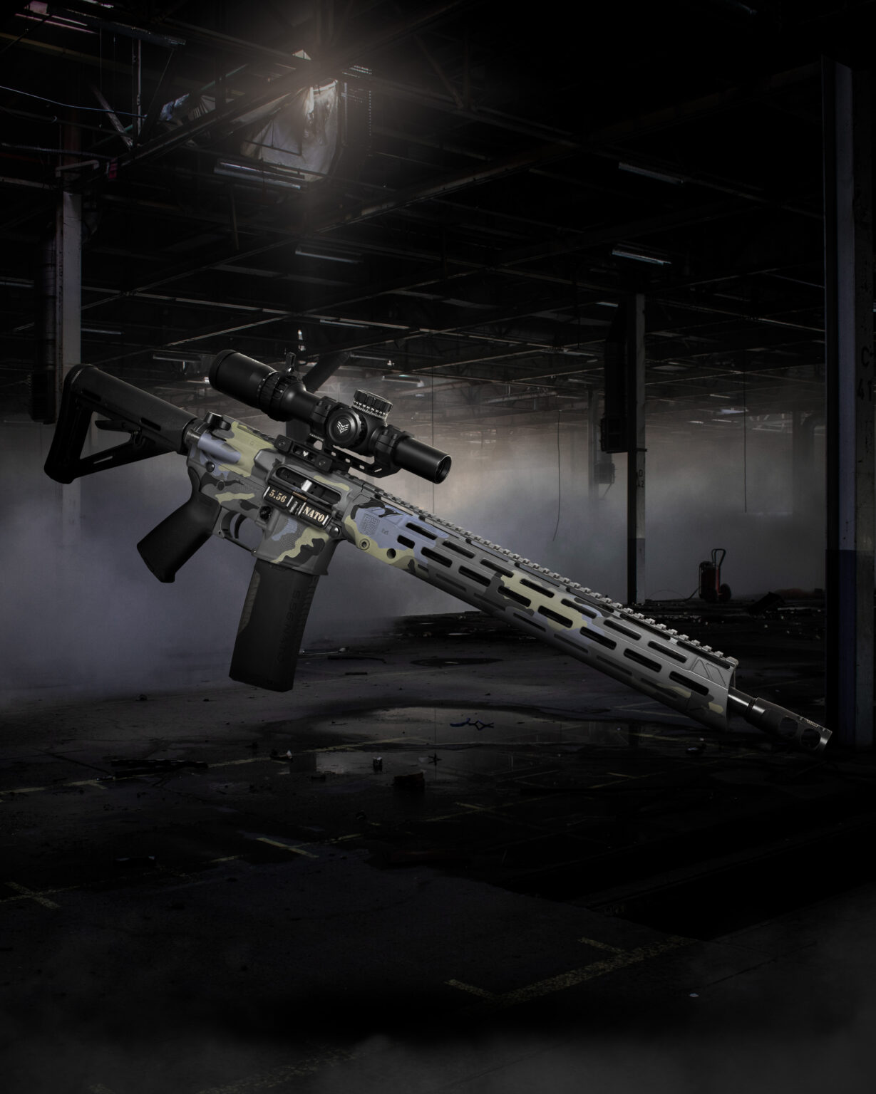 **SOLD OUT** - Grey Ghost - AR15 Upper, Rail, and Lower Cerakote Set ...