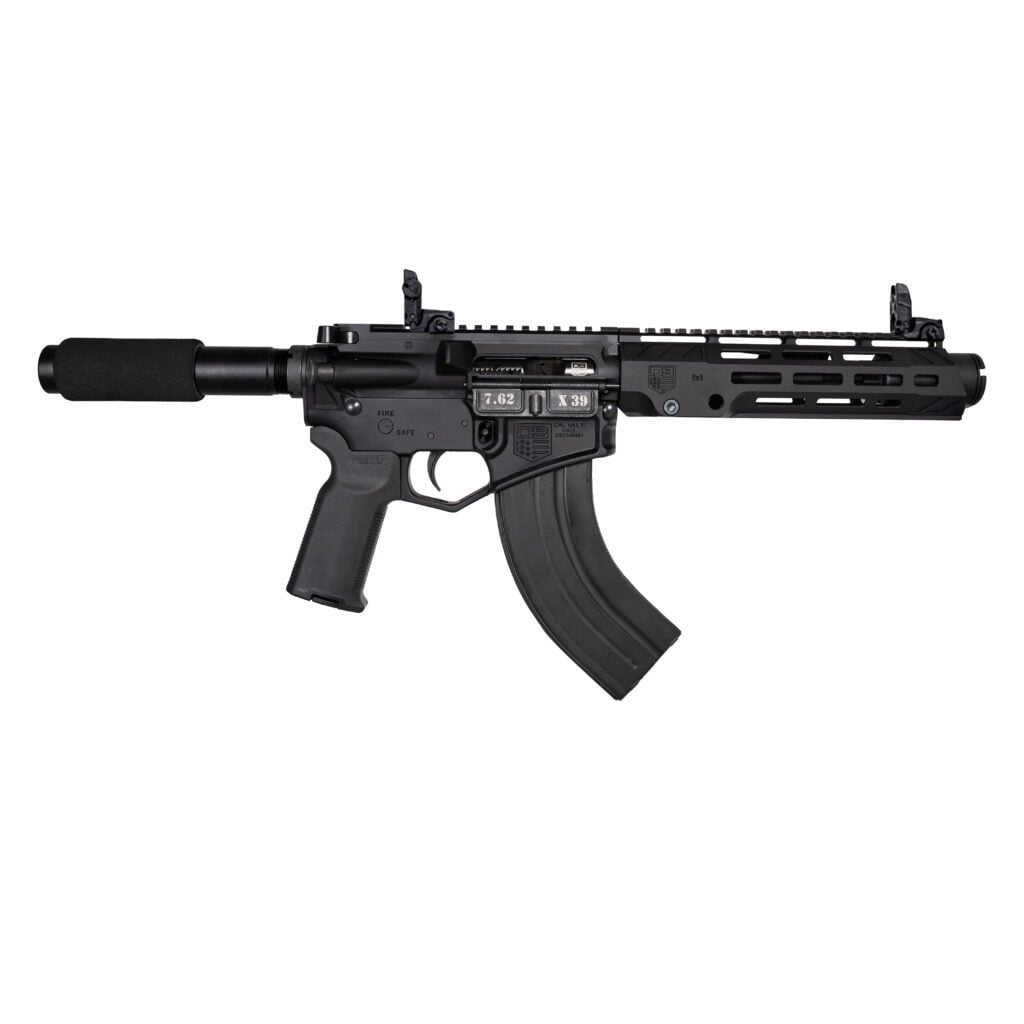 DIAMONDBACK 9MM AR PISTOL, 4" BARREL, W/ 6" M-LOK ANTI ROTATION S RAIL ...