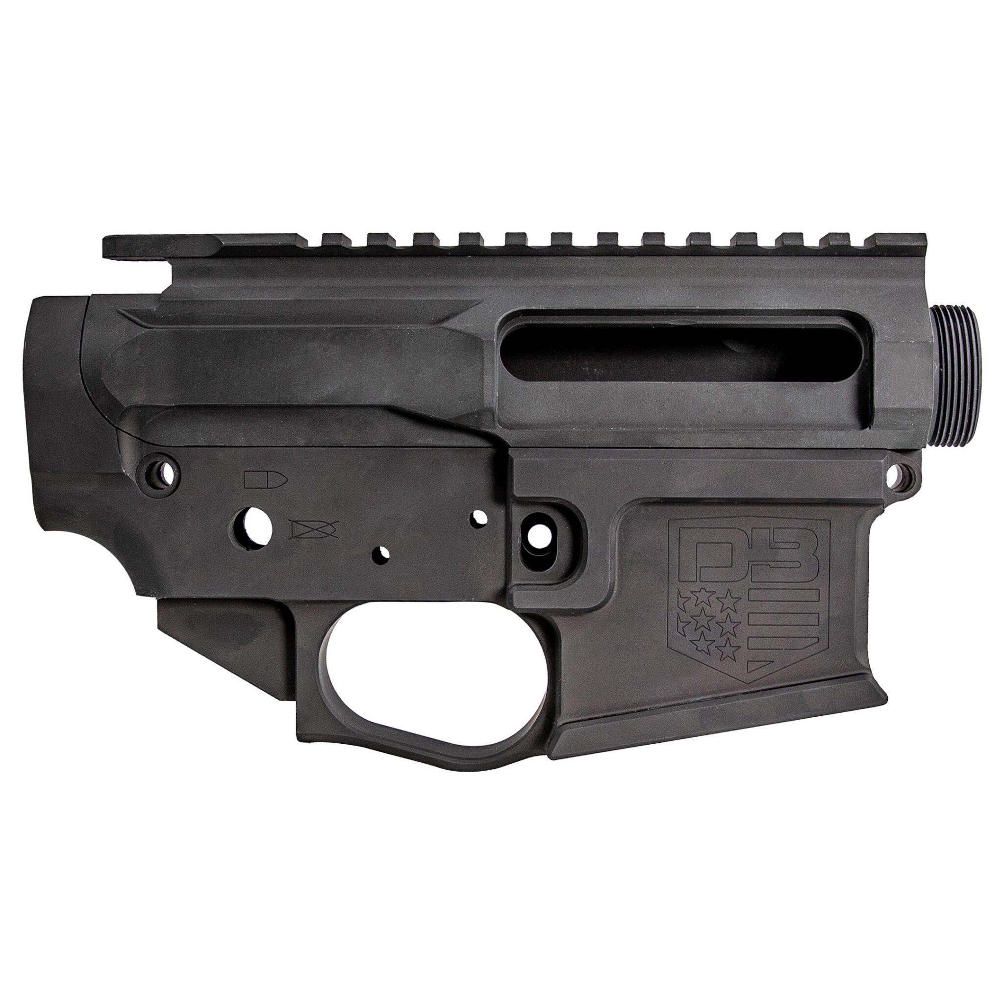 DB15 223/556/300BO STRIPPED BLACK GOLD SERIES RIFLE LOWER, FLAT DARK ...